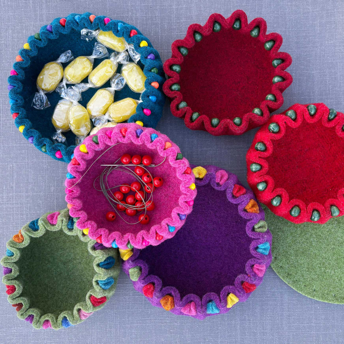 Felt Bowl Kits | Easy to Make Felt Bowls | Joe's Toes