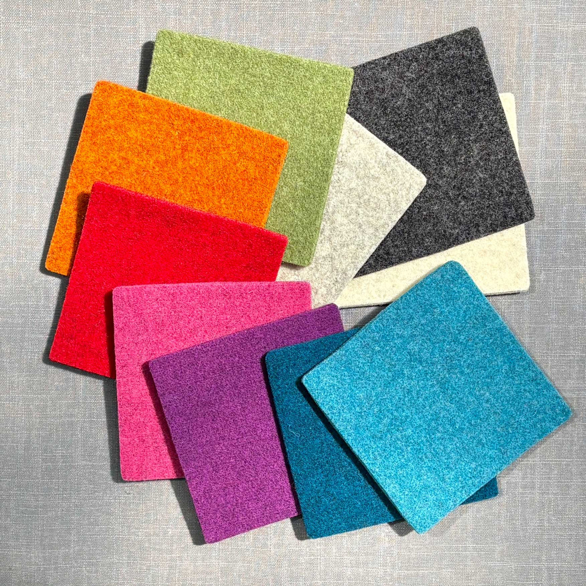 NEW! Joe's Toes Thick Wool Felt 12 cm Squares