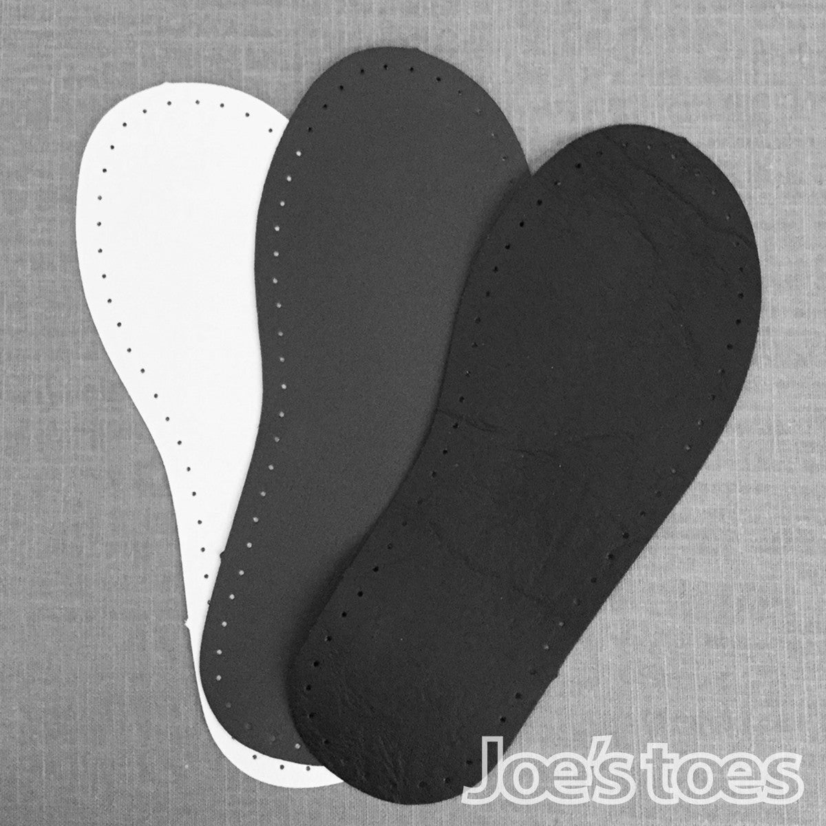 Joe's Toes Leather-Look Slipper Soles