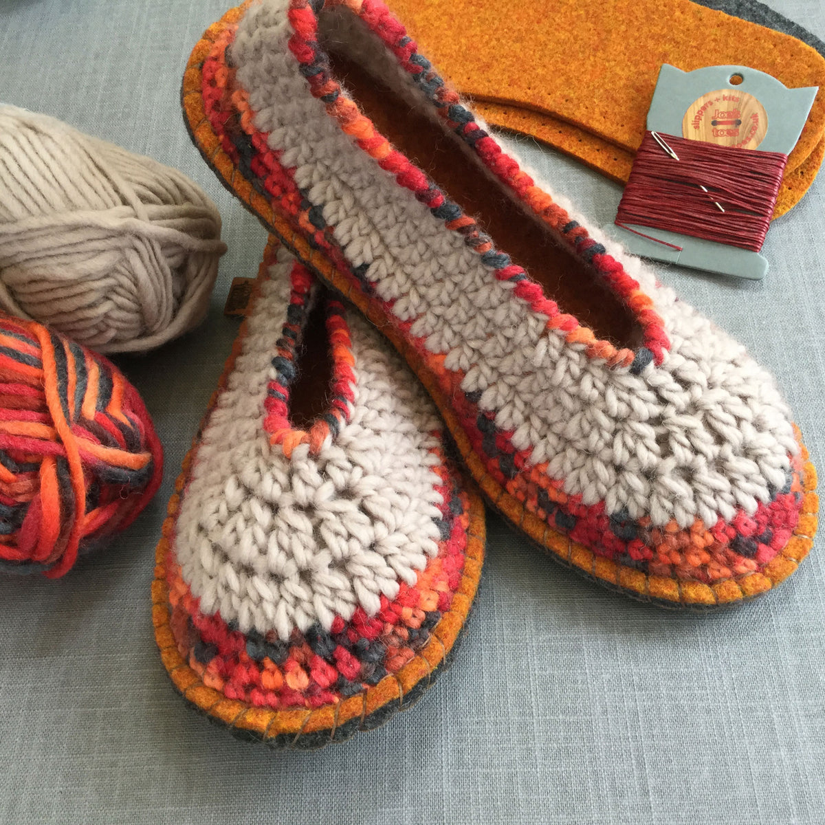Joe's Toes Sarah Crochet Slipper UK adult sizes 1 to 14
