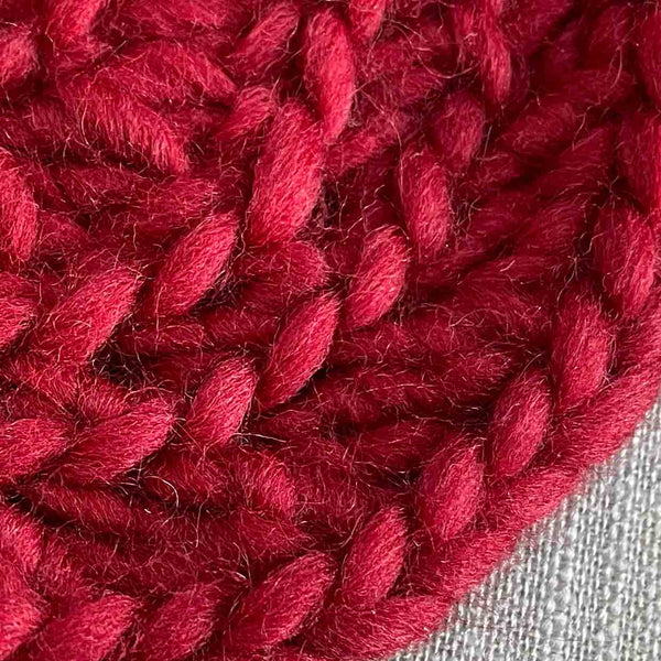 Joe's Toes Crochet Snuggly Slipper Kit in Pure wool yarn, Vinyl soles